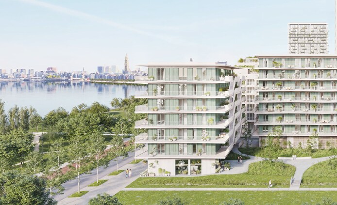 Nieuw Zuid breidt uit met woonproject Scheldetuin | Antwerpen | hln.be