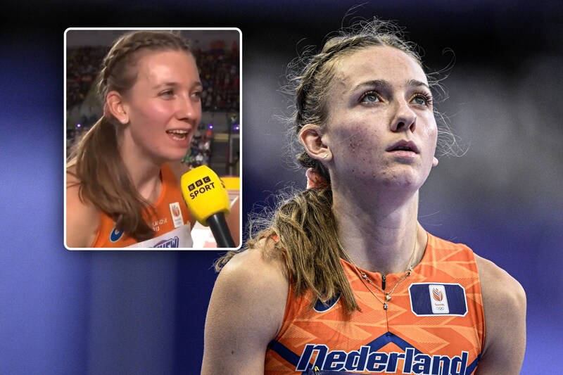 "Geen leuke manier om viraal te gaan": atletiektopper Femke Bol vindt ...