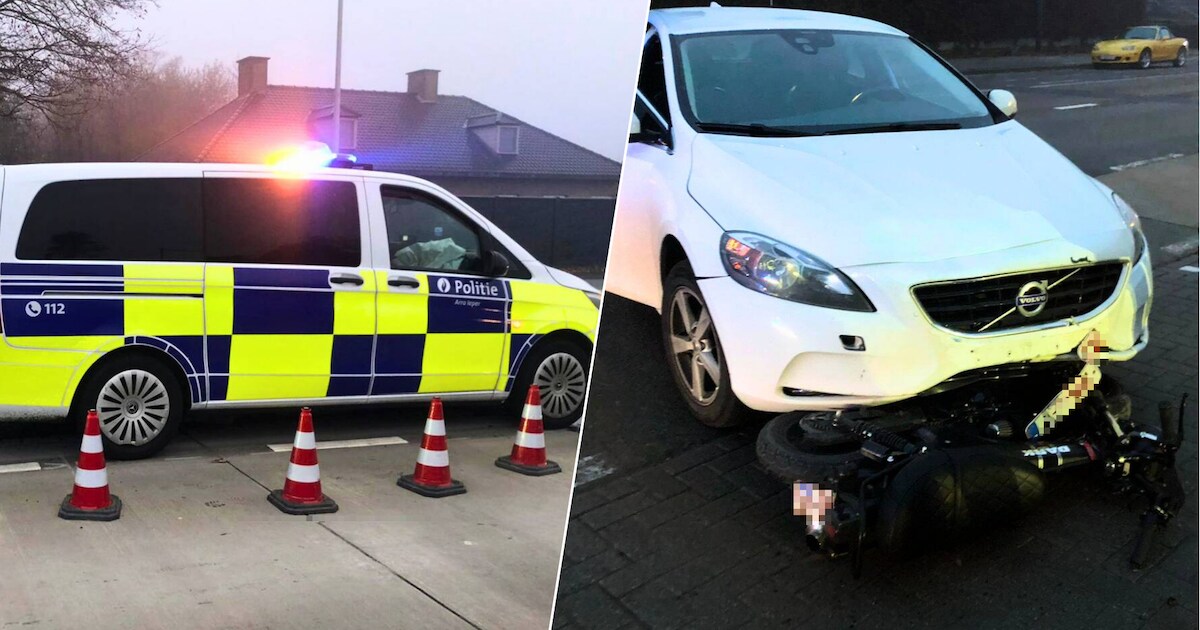 Twee ongevallen kort na elkaar op Meensesteenweg: bromfietser ...