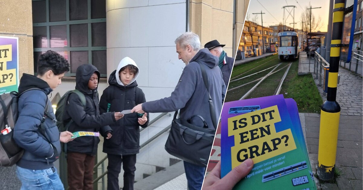 Groen Antwerpen voert actie voor goedkoper openbaar vervoer | Antwerpen ...