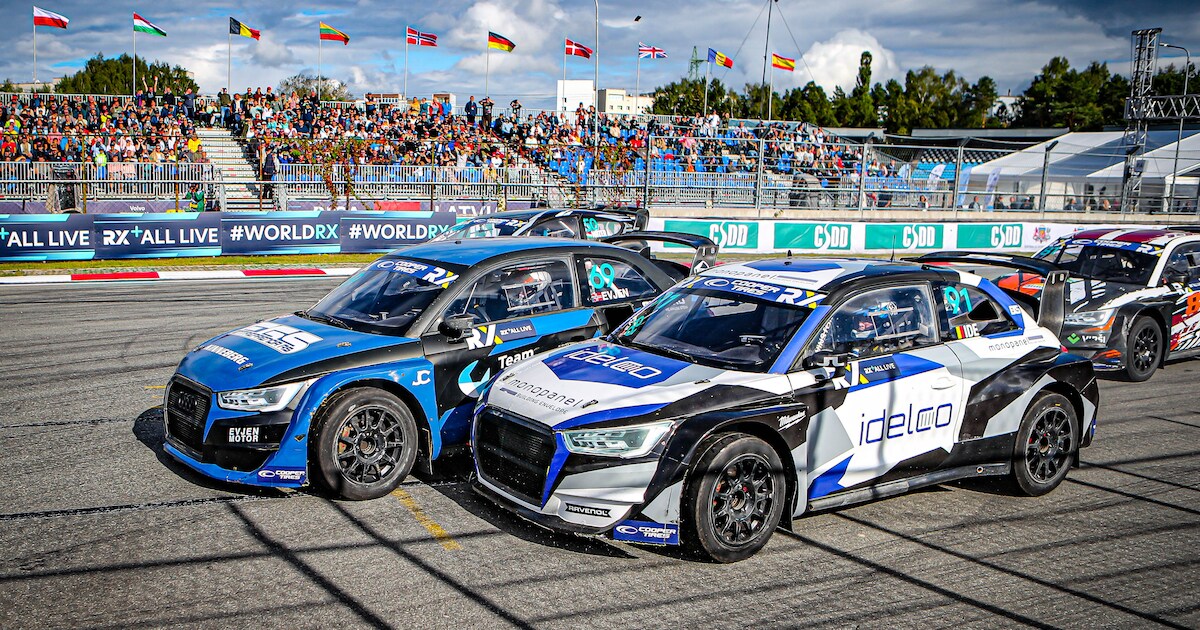 Enzo Ide scoort weer podium in EK Rallycross | Sport in de buurt | HLN.be