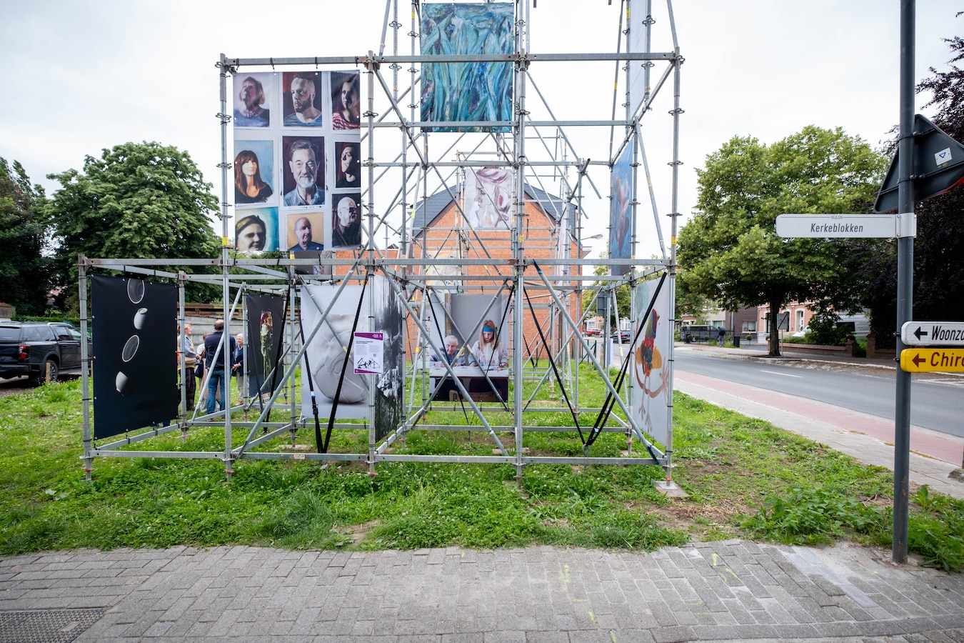 Steigeropstelling voor 50 jaar Nijlense Kunstacademie onthuld in het ...