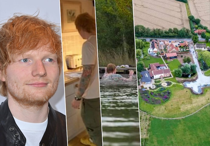 BINNENKIJKEN. Ed Sheeran toont voor het eerst beelden van gigantische ...