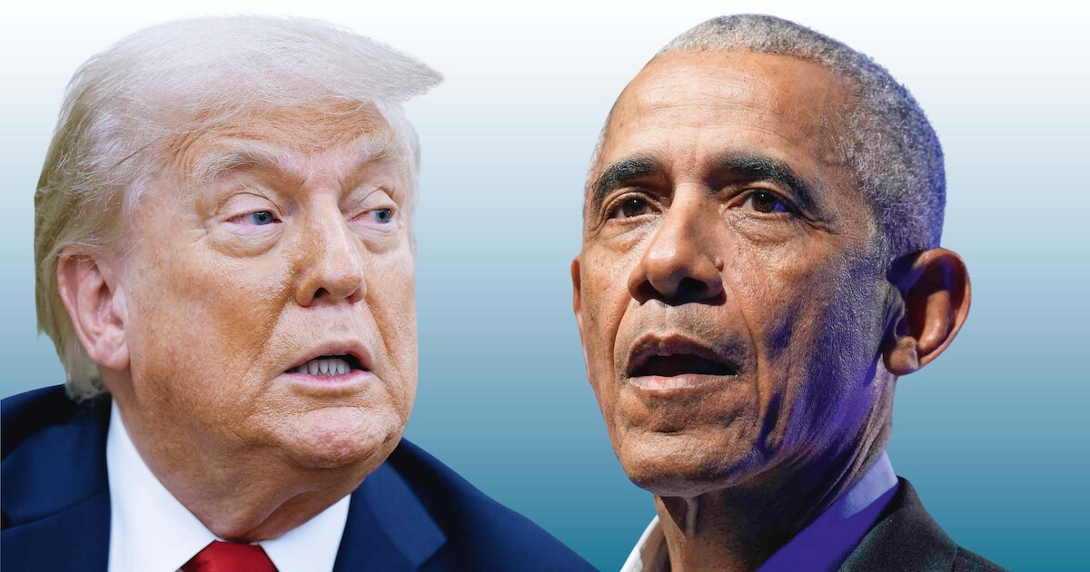 Obama reageert op Trumps beschuldiging van landverraad: “Poging om ...