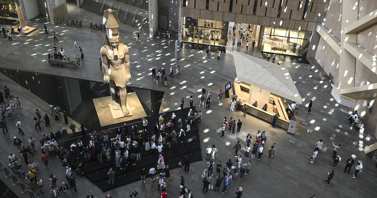 Groot Egyptisch Museum in Caïro nu al één van de drukstbezochte musea ter wereld | Buitenland ...