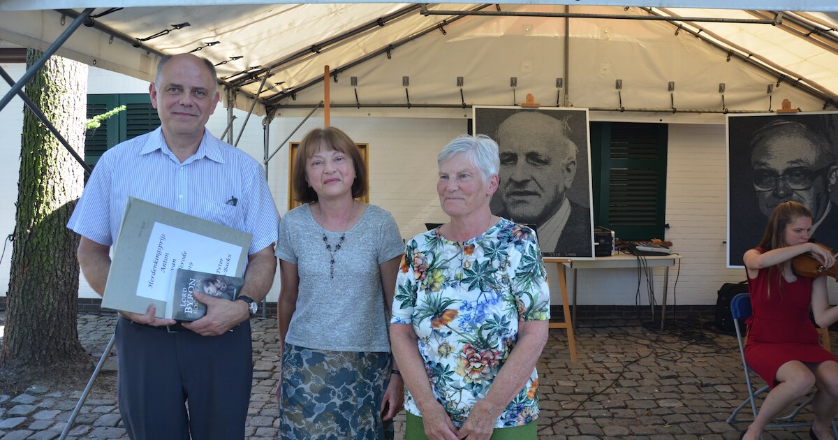 Rita Backx en Peter Spoelders ontvangen herdenkingsprijs van Wilderode ...