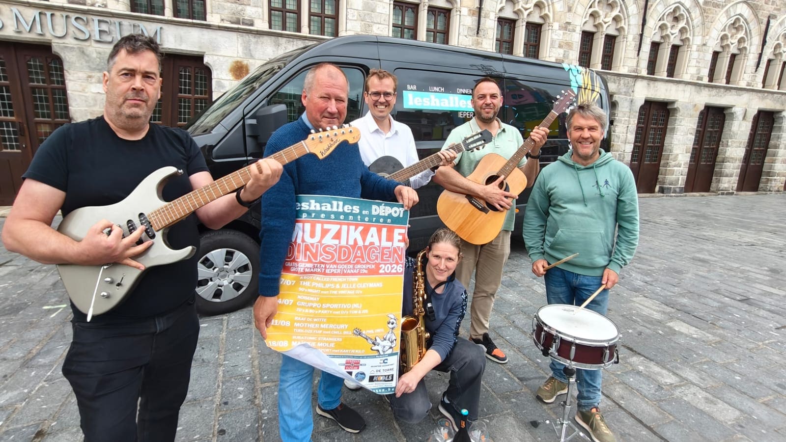 Na lange stilte weer Muzikale Dinsdagen in schaduw Lakenhallen: van ...