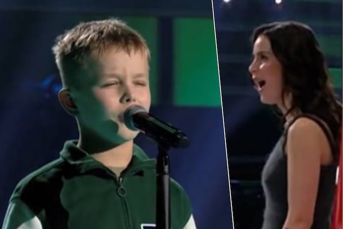 KIJK. 10-jarige jongen uit ‘The Voice Kids’ in Duitsland gaat ...