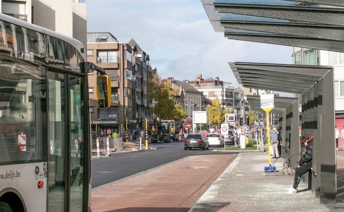 Bushalte staduitwaarts op Parklaan bijna klaar: “Vanaf 22 november ...