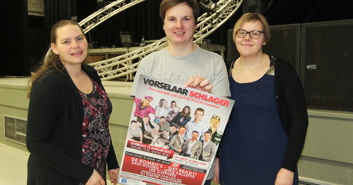 Vorselaar Schlager steunt GVT De Troon | Vorselaar | HLN.be