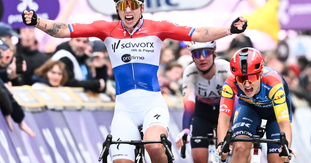 Opschudding in Giro voor vrouwen: ritwinnares Lorena Wiebes door jury ...