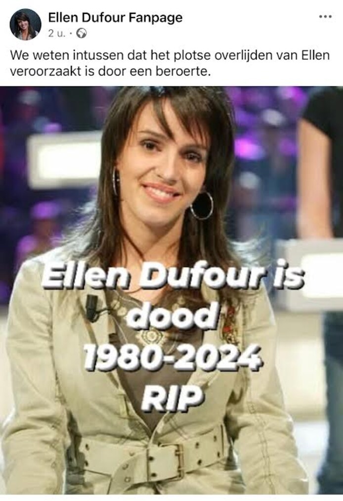 “Die zogezegde grappenmakers beseffen niet wat de gevolgen zijn”: Ellen Dufour met de handen in ...