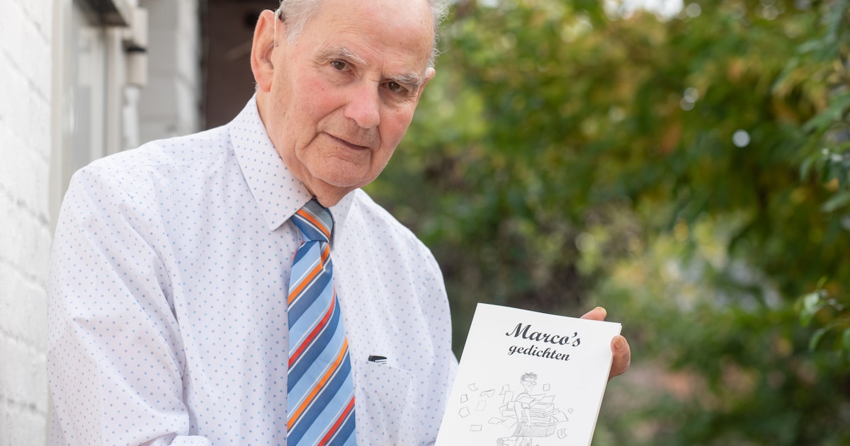 Marc (84) pende op een jaar tijd honderd gedichten neer: “Een ode aan mijn verongelukte zoon Jan ...