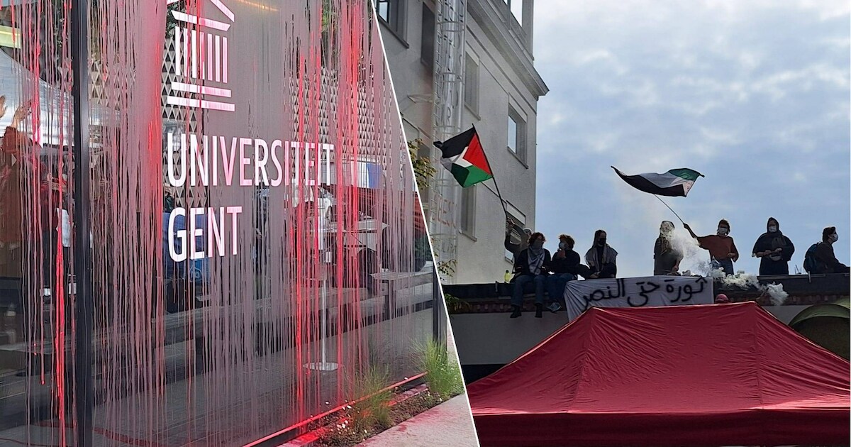 KIJK. Studenten bezetten rectoraat van UGent: tien mensen gearresteerd ...