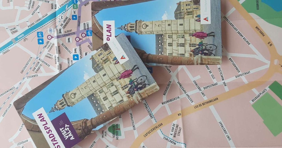 Handig stadsplan met alle toeristische plekjes | Aalst | HLN.be