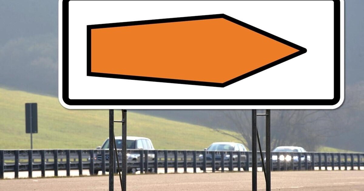 Naar het EK met de auto? Dit betekent die oranje pijl langs Duitse ...