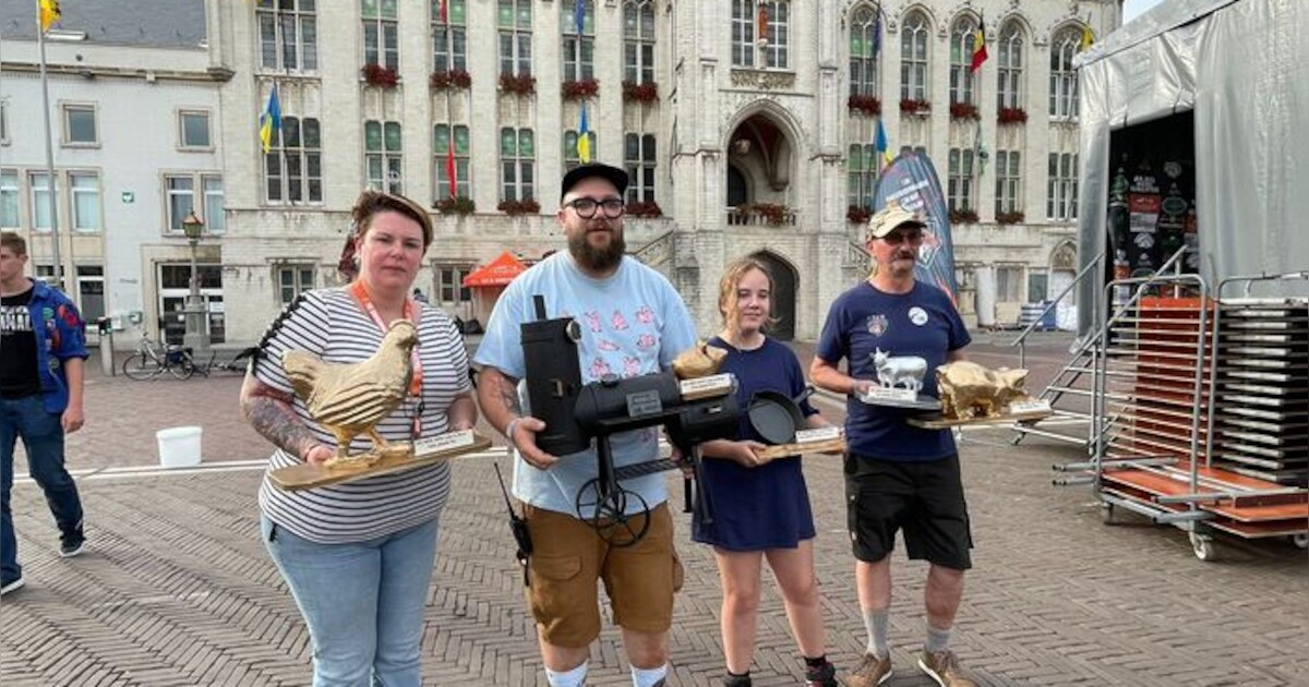 Dave (38) mag als Belgisch kampioen BBQ naar WK in Amerikaanse ...