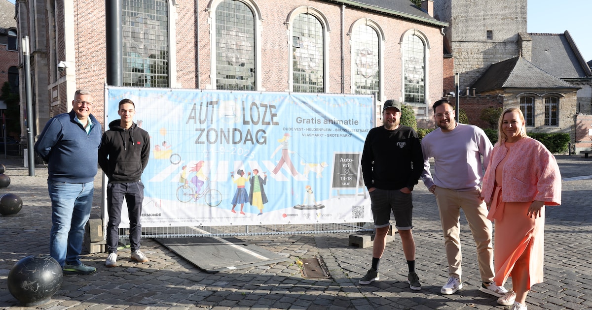 Dynamisch Dendermonde vzw tovert stadscentrum om tot speelterrein ...