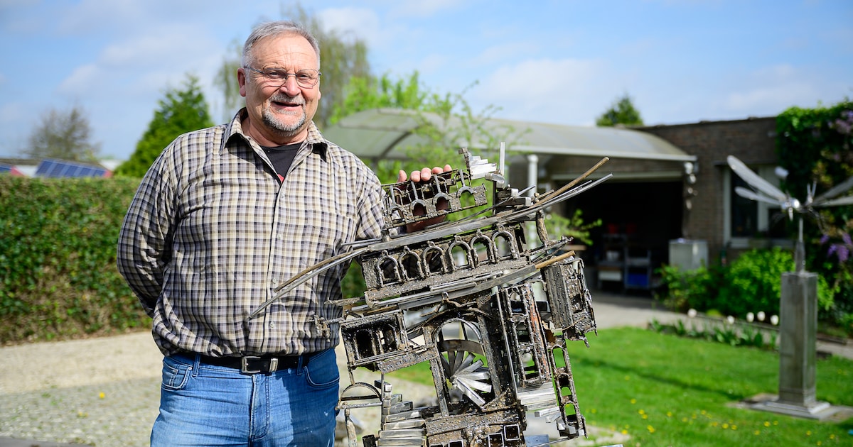 Kunstenaar Roger Pintens (69) houdt opendeur en veilt werk voor goed ...