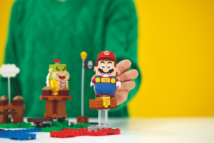 Met 'Lego Super Mario' bouwen kids hun eigen Mario-levels met echte ...