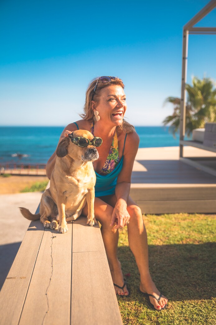Op vakantie met Goedele Liekens in Spanje: “De zon heeft mij ziek ...