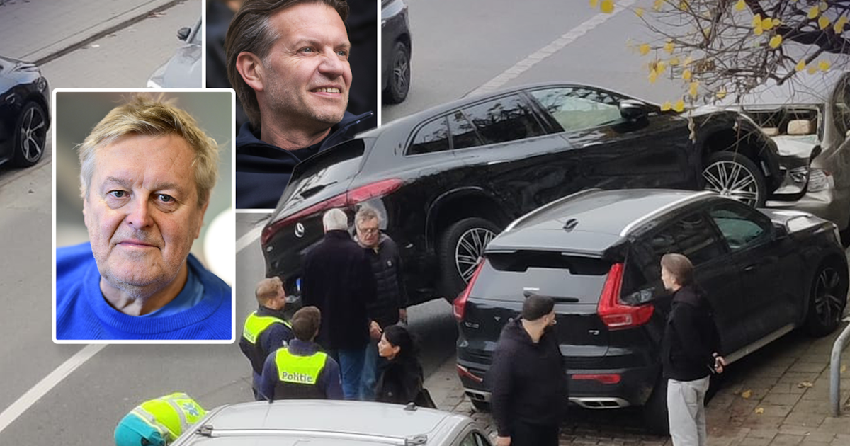 Au-pair crasht met wagen van Miguel Dheedene tegen geparkeerde auto van ...