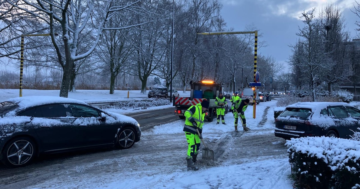 Stadsdiensten rukken uit om sneeuw en ijs te ruimen: IDM schrapt ...