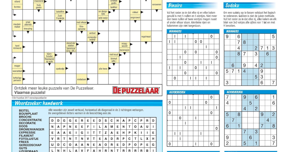 Puzzels | De Krant | HLN.be