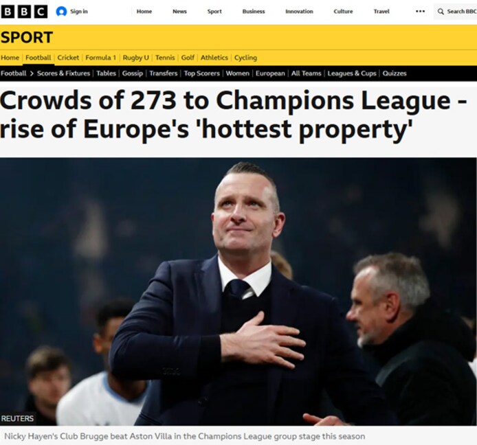 “Een van de populairste trainers van Europa”: BBC schetst “niet te ...