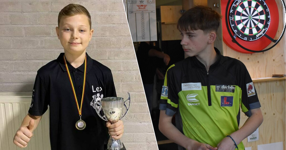 NEXT GEN DARTS. Neefje van Erik Clarys en 16-jarige die 5u per dag traint: zij zijn de toekomst ...