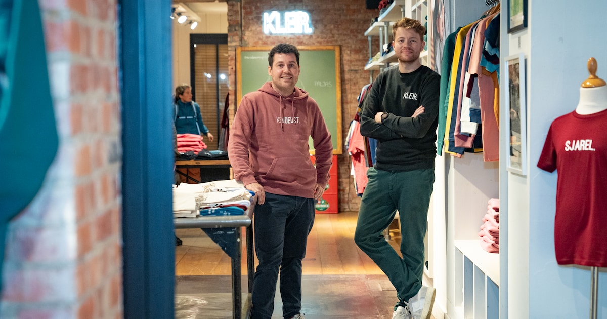 NET OPEN. Antwerps kledingmerk KLEIR. opent pop-up in Wilde Zee ...