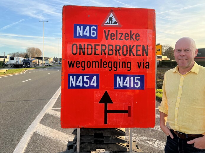Kurt De Loor klaagt gebrekkig communicatie over werkzaamheden op N46 ...