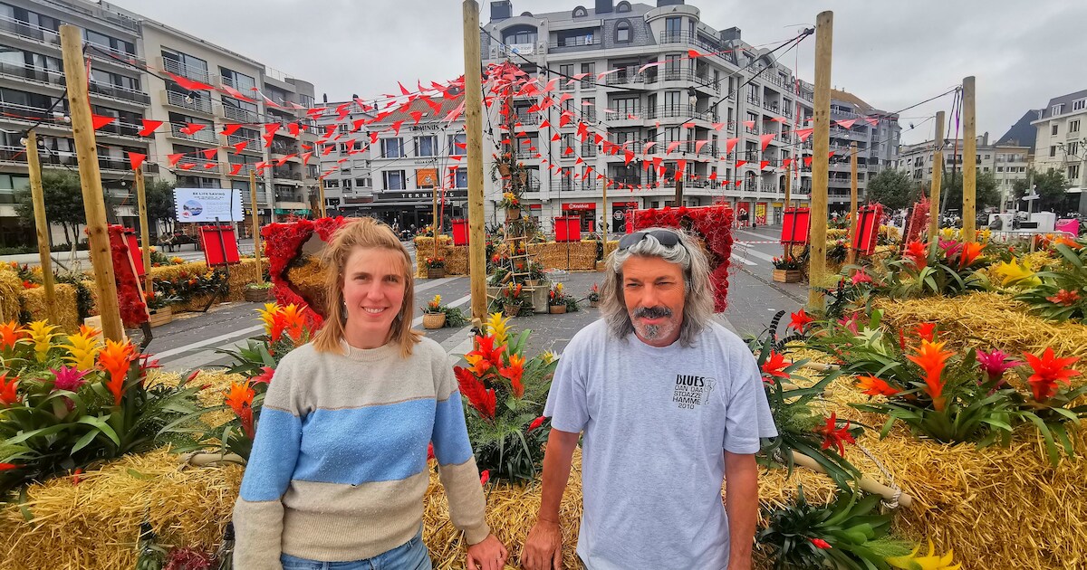 Circustent in 5.000 bloemen is voorsmaakje voor corso | Blankenberge ...