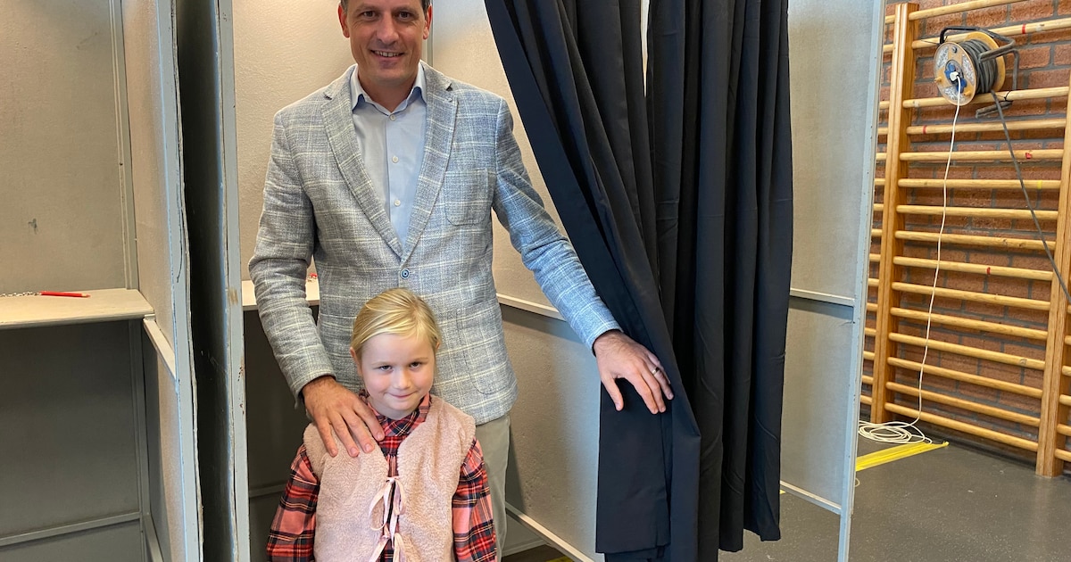 Burgemeester Kristof Audenaert (cd&v) brengt stem uit: “Goede campagne ...