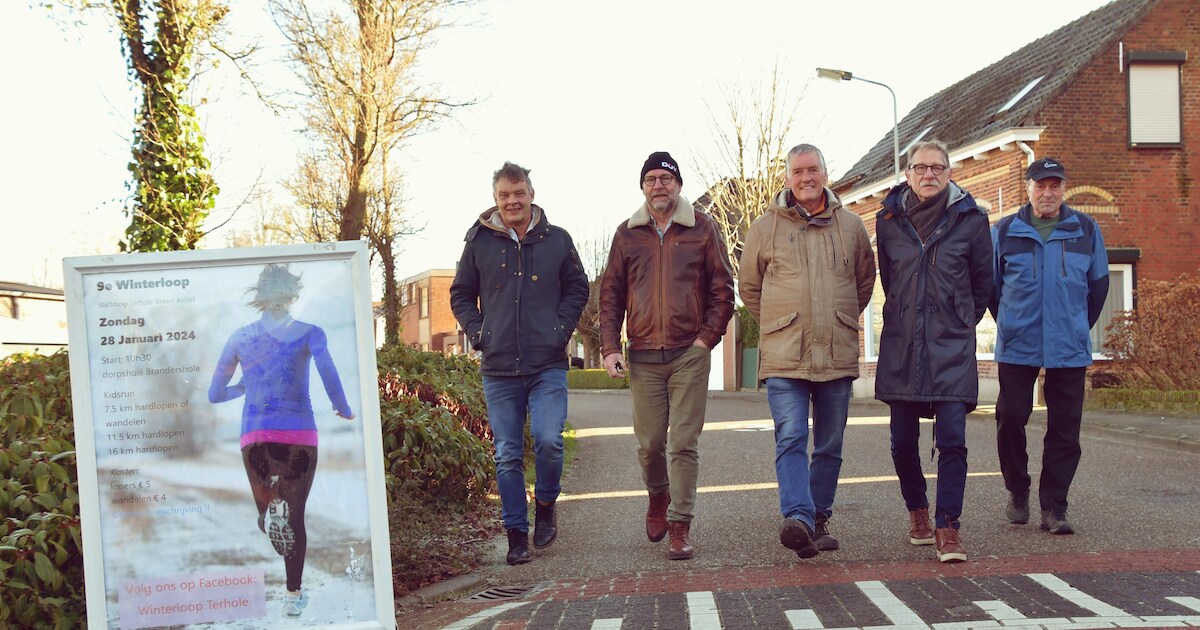 De Winterloop laat zien dat het in Terhole wel snor zit | Sint-Gillis-Waas | hln.be
