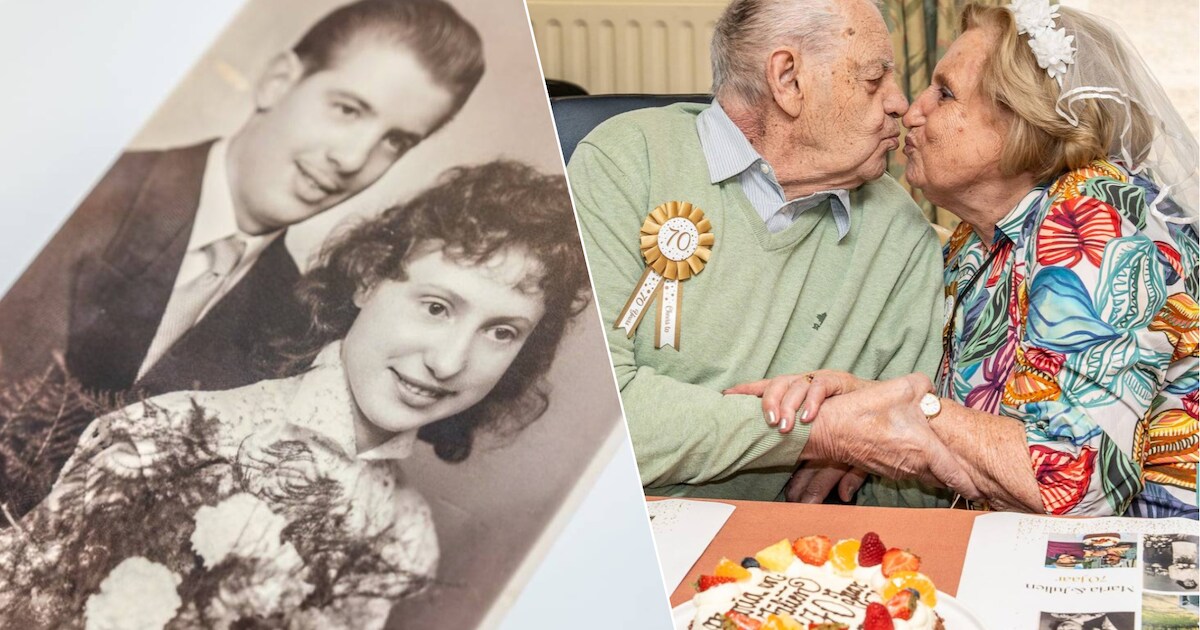 Maria (89) en Julien (93) vieren zeventig jaar huwelijk: “We zijn ...