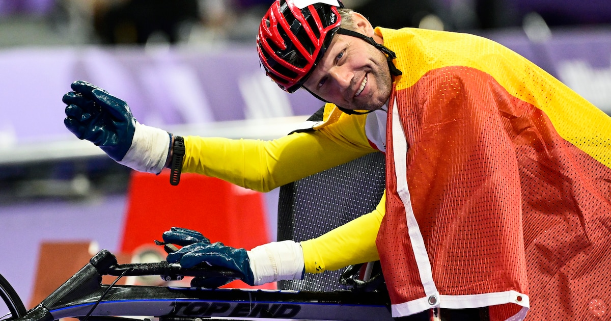 Gouden dubbelslag voor rolstoelsprinter Peter Genyn op 100m en 200m in ...