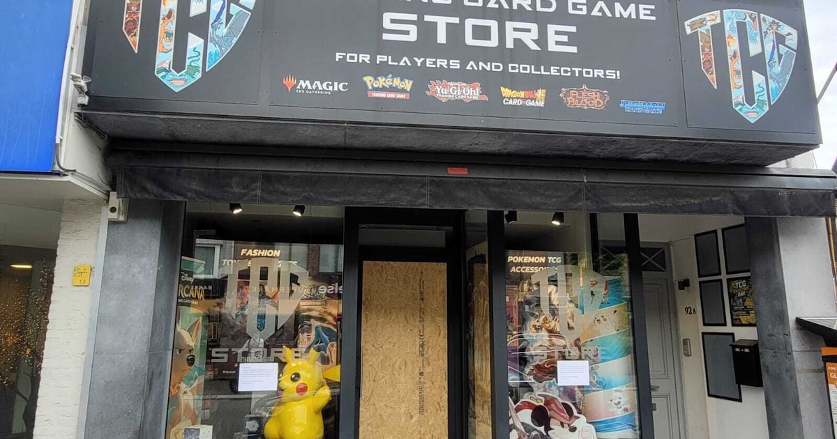 Inbraak in Trading Card Game Store in Geel: dieven gaan aan de haal met ...