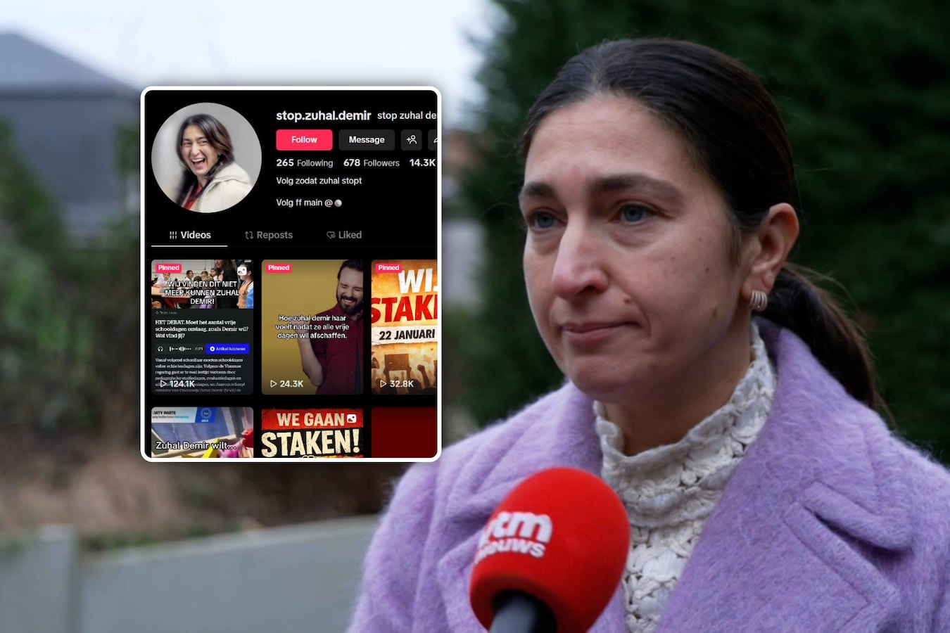 Demir dient verschillende klachten in na haatberichten en bedreigingen ...
