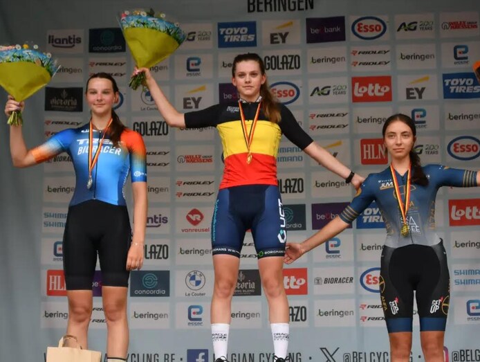 Ilken Seynave is Belgisch kampioene mountainbike, en scoort hiermee ...