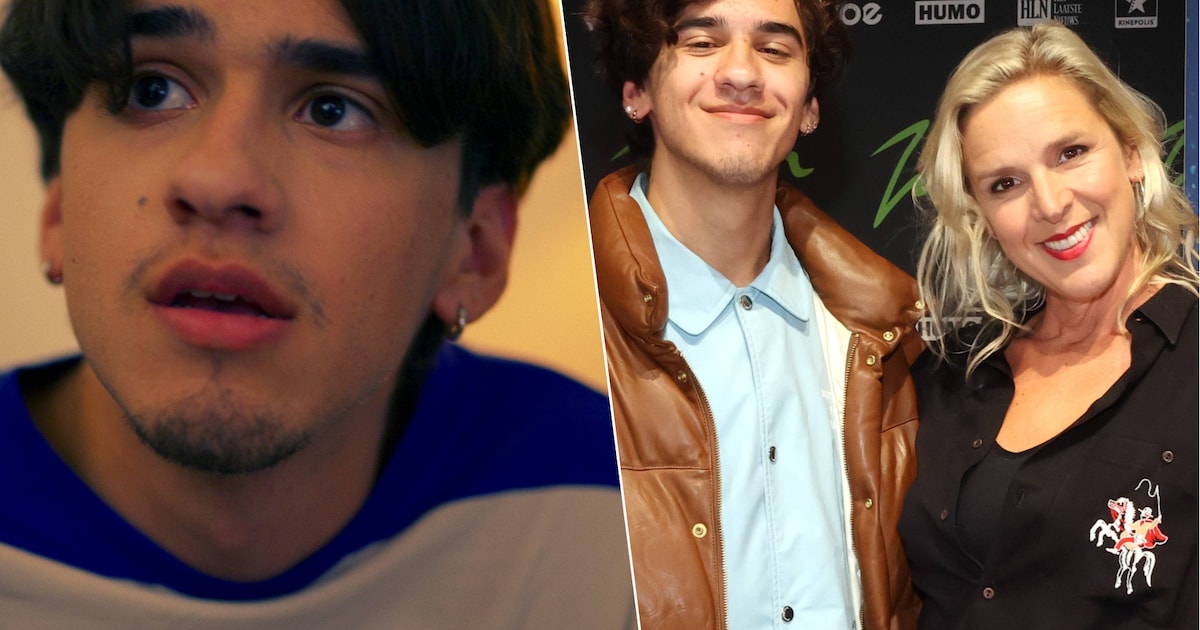 Zoon van Tine Embrechts treedt steeds meer in haar voetsporen: hij gaat ...