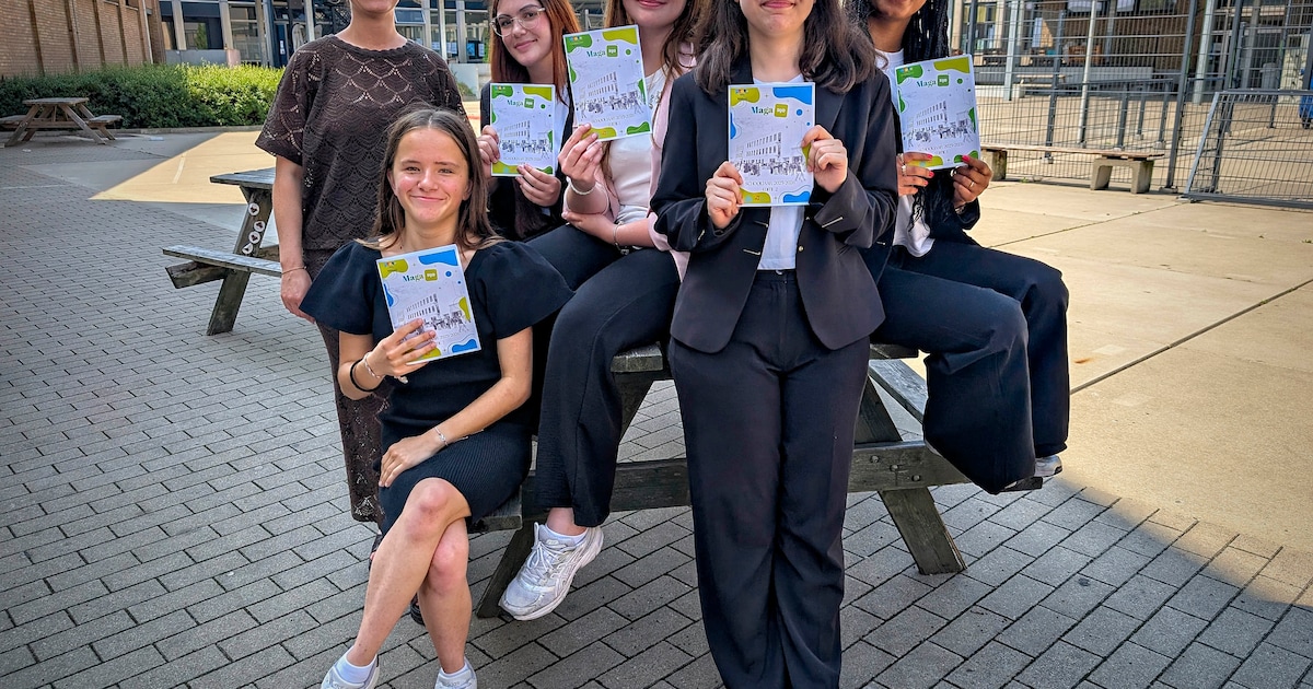 Nieuw schoolmagazine MagaSiJo meteen ook laatste wapenfeit van richting ...