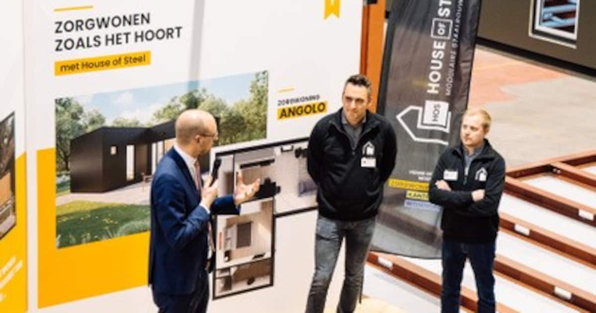 House of Steel onthult eerste kijkzorgwoning en tuinkantoor: "Stap ...
