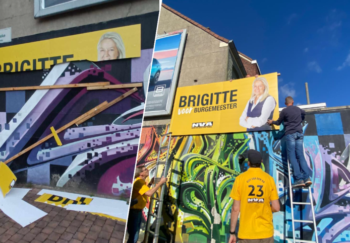 Bord neergehaald? Dan gaat Brigitte het letterlijk iets hoger zoeken ...