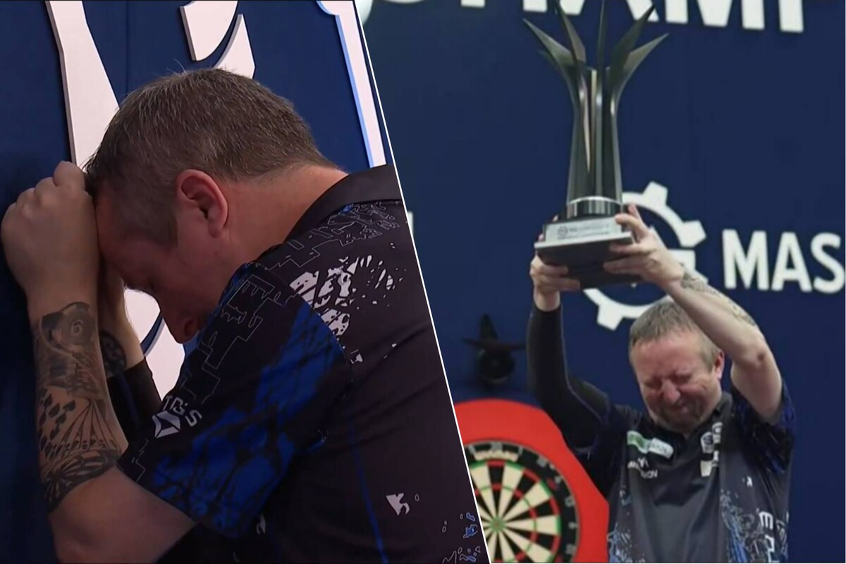 Een sprookjesweek met een droomeinde: Ritchie Edhouse wint met EK darts ...