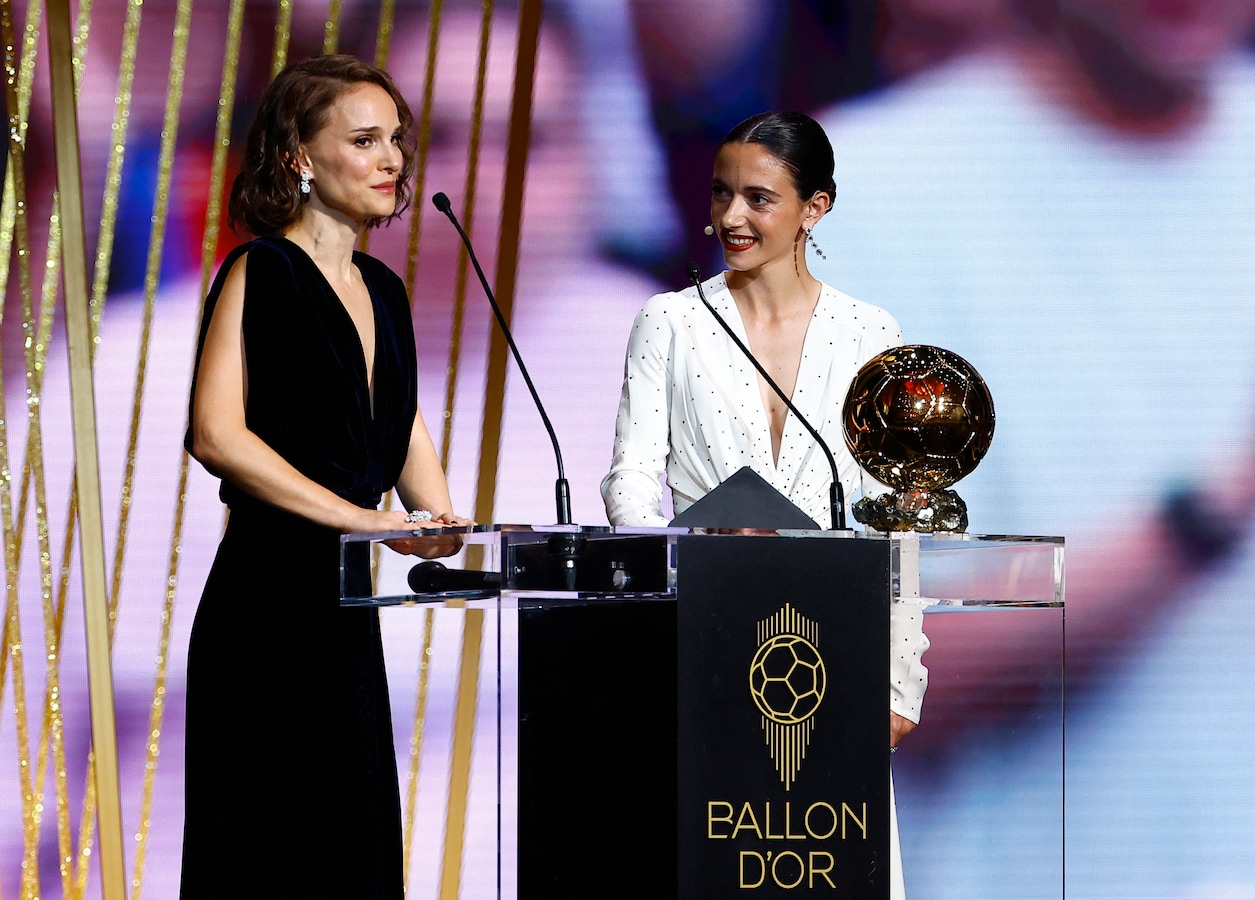 Barcelona-ster Aitana Bonmati wint voor het tweede jaar op rij Ballon d ...