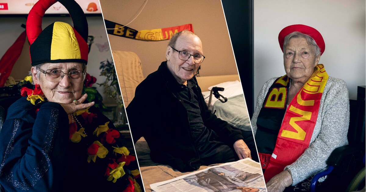 Bewoners van woonzorgcentrum Melderthof juichen Rode Duivels naar ...