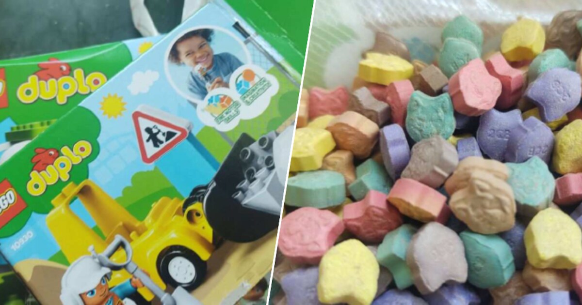 Postpakket met Lego blijkt drugs te bevatten: “3.000 xtc- en 2C-B ...
