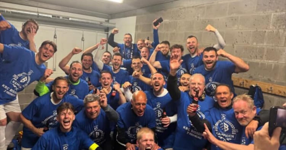 Trainer Pascal De Vreese loodst KRC Bissegem voor het eerst naar eerste ...