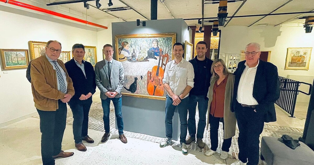 Tentoonstelling ‘Louis Thevenet, een leven in kleur’ officieel geopend ...